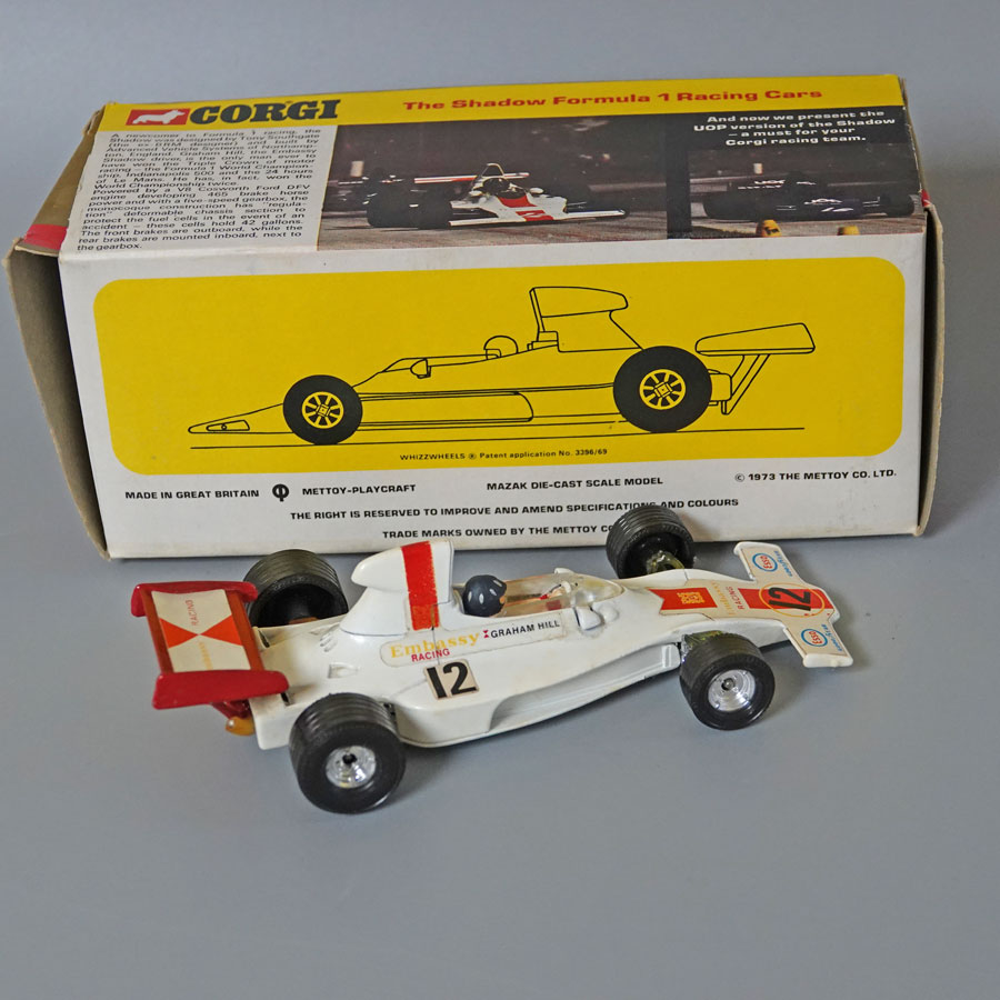 Corgi 156 Graham Hills Embassy Shadow F1 Racing Car - Die Cast Models 4 You