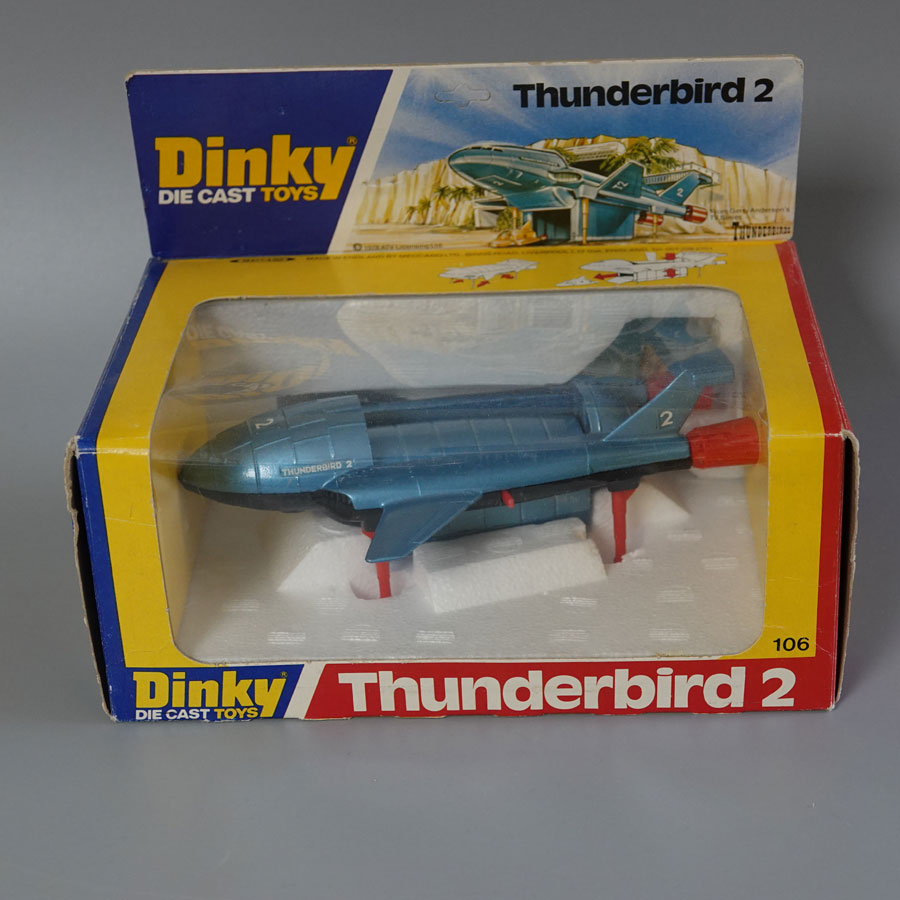 Dinky 106 Thunderbird 2 Window Box - Die Cast Models 4 You