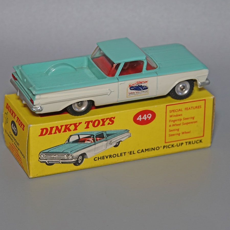SOLD Dinky 449 Chevrolet El Camino pick up truck - Die Cast Models 4 You