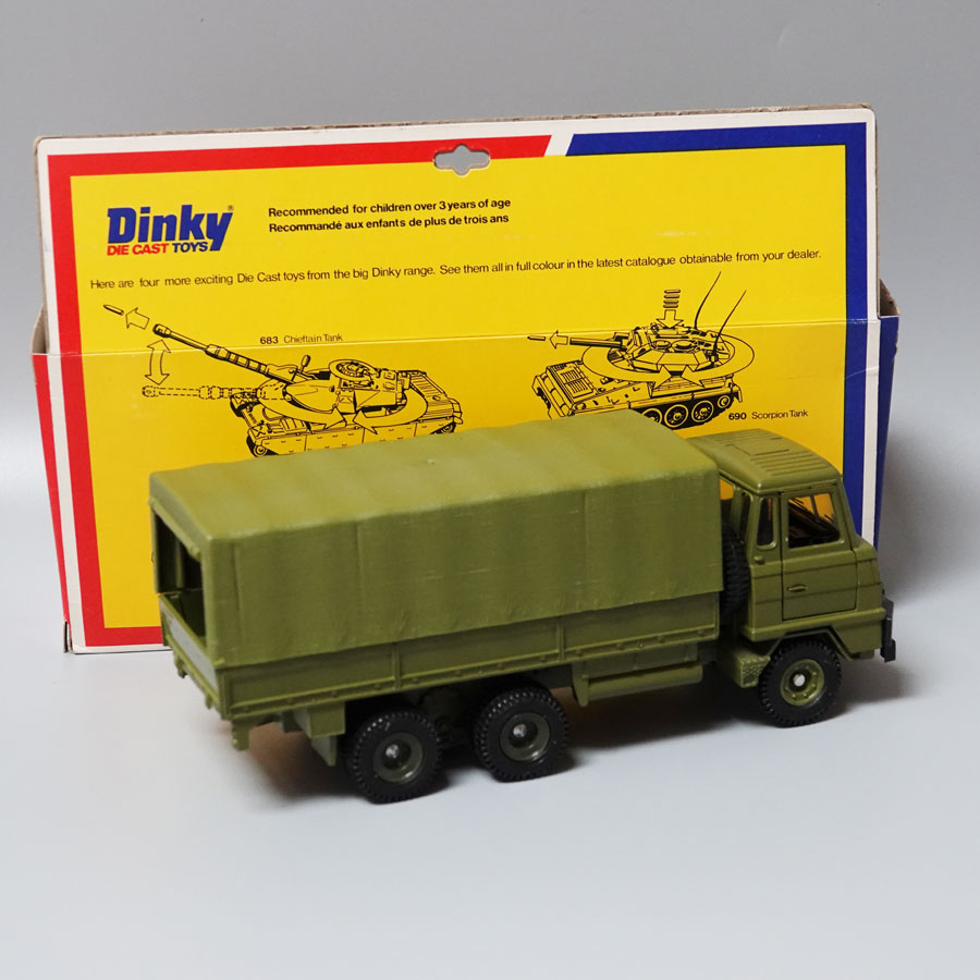 Dinky 668 Foden Army Truck - Die Cast Models 4 You