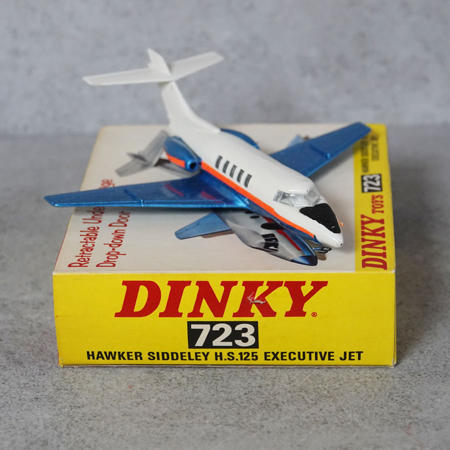Dinky 723 Hawker Siddeley HS 125 Executive Jet - Die Cast Models 4 You